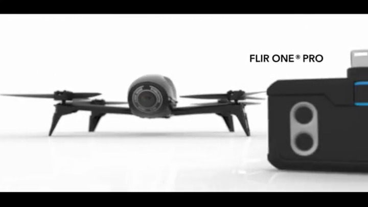 Parrot bebop pro thermal quadcopter store